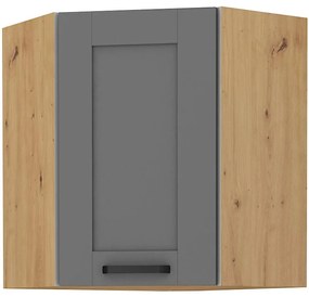 Kuchyňská Skříňka LUNA DUSTGREY/ARTISAN 60X60 GN-72 1F (45°)