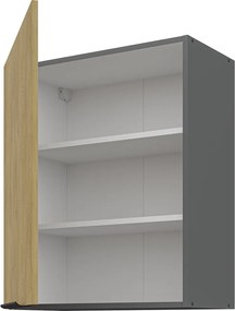 Kuchyňská linka CREMONA ac | 180 cm | UNI dvířka | antracit/cremona