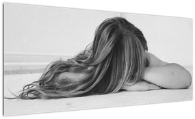 Obraz ležící ženy (100x40cm)