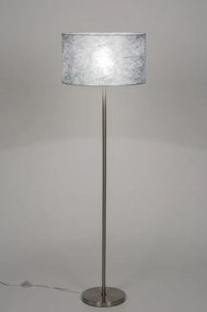 Stojací designová lampa Massimo Silver Look