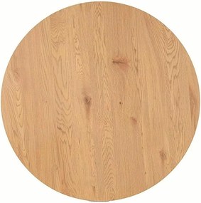 Jídelní stůl Tetis 100 cm černý/dub přírodní