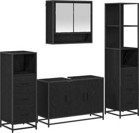 Sada koupelnového nábytku 3 ks Artisanový dub 3402504