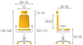 Office Pro Kancelářská židle NATUS Q24 černá