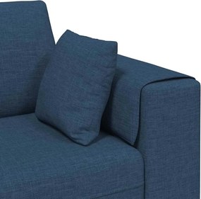 Pohovka Modrá 250 x 77 x 76 cm textil 3335150
