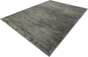 BE Koberec Eforia 9551 GREY - šedý obdélníkový Rozměr: 60x100 cm