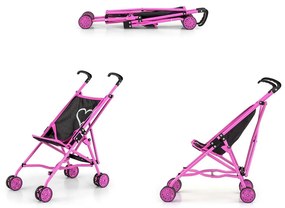 Dětský golfový kočárek pro panenky Milly Mally Julia Prestige Black