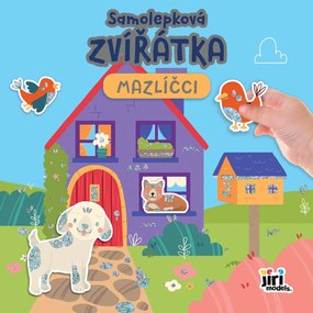 JIRI MODELS Samolepková knížka zvířátka Mazlíčci 0