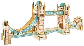 Woodcraft construction kit Woodcraft Dřevěné 3D puzzle Tower Bridge