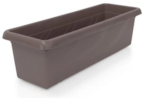 Plastkon Miska pod truhlík Garden 100 cm hnědá