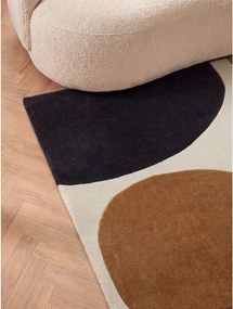 Koňakově hnědý vlněný koberec 200x290 cm Ruvia – Villeroy&amp;Boch