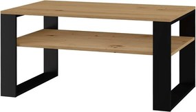 FALCO Konferenční stolek Sava 1 dub artisan/černá