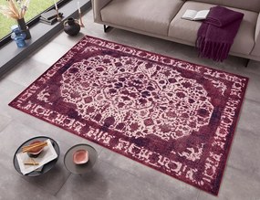 Hanse Home Collection koberce AKCE: 80x150 cm Kusový orientální koberec Chenille Rugs Q3 104748 Berry - 80x150 cm