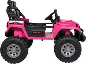 Elektrické autíčko Extreme Sport 4x4 růžové