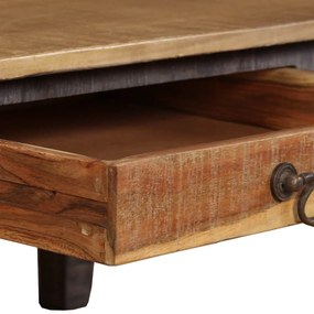 Konferenční stolek z masivního dřeva vintage | 118x60x40 cm
