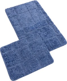 Bellatex BANYSILVER sada - bez výkroje Modrá 60x100 cm 60x50 cm (SADA)