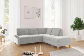 XXXLutz ROHOVÁ SEDAČKA, textil, světle šedá Sit & More - Sedací soupravy - 000144016167