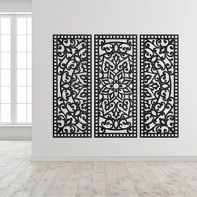 Nástěnná dekorace třídílný panel mandala | SENTOP PR0514-A