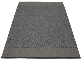Vinylový koberec Pappelina EDIT Black/Charcoal/Granit Metallic velikost: 180x260cm