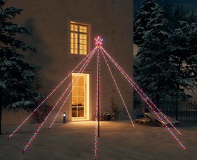 vidaXL Vánoční světelný strom dovnitř i ven 576 LED světlo 3,6 m [51295] Barva: Teplá bílá