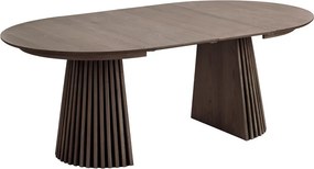 Rozkládací jídelní stůl s přídavnou deskou v dekoru dubu 120x200 cm Osaka – House Nordic