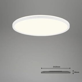 Brilo - LED Stmívatelné stropní svítidlo SLIM LED/22W/230V Wi-Fi Tuya + DO