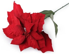 Umělá vánoční hvězda velká - červená