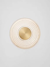 LED zlato-amber nástěnné svítidlo Nous 8W