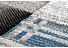 koberec ALTER Siena čtverce mřížka, modrý velikost 120x170 cm | krásné koberce cz