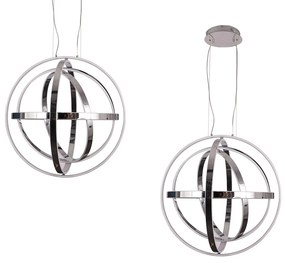 Závěsné LED svítidlo Copernicus, 5x LED 260w, 3000k, ch