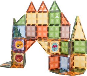 Magnetická stavebnice BLOCK MAGNETIC 3D, 85 dílků