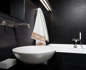 BAVLNĚNÝ RUČNÍK LIMITED COLLECTION LUNA3 50X90 BÍLÁ