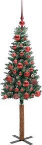 Úzký vánoční stromeček Zelená 150 cm 3394886