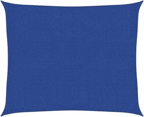 Stínicí plachta 160 g/m² modrá 2,5 x 3 m HDPE 311507