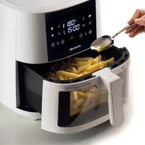 Ariete Airfryer bílá / Horkovzdušná fritéza / 1500 W / 9 l / 8 program