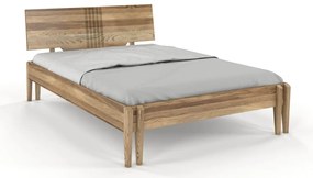Dubová postel Bari - retro olej  , Dub retro, 160x200 cm