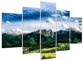 Obraz horské krajiny (150x105 cm)