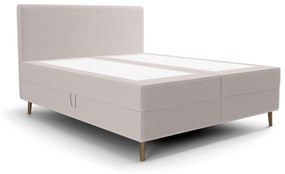 Manželská postel 180 cm Napoli Comfort (bílá) (s roštem, s úl. prostorem). 1082545