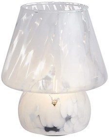 MISS MARBLE LED Lampa 21,5 cm - bílá