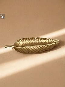 Sinsay - Dekorační tác ve tvaru listu - zlatá