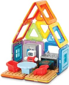 MAGFORMERS MINI Robůtek v kuchyni / Stavebnice / 33 dílků / od 3 let