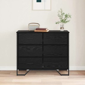 Příborník 6-Zásuvka Černý dub 91 x 35,5 x 74,5 cm 3365605