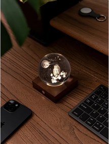 Přenosná světelná dekorace na USB ø 8 cm Amber – Gingko