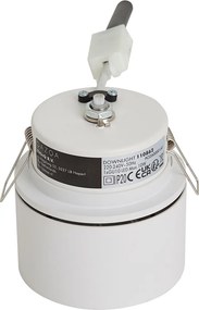 Moderní vestavné bodové svítidlo bílé GU10 50mm - Echo