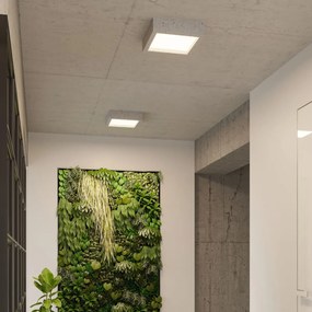 Stropní LED svítidlo Riza, 1x LED 18w, 3000k, beton