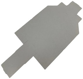 KARTON PAK Úložné boxy na oblečení, organizéry do skříně BÍLÝ KARTON 15x47cm