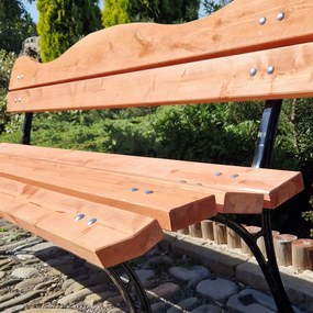 Set zahradního nábytku Iron Přírodní sada 1xstůl 190cm 2xlavice 190cm a 2x židle 80cm Osobní odběr/vlastní doprava