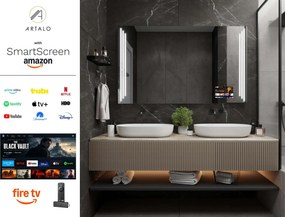 Zrcadlo do koupelny s LED osvětlením M18 premium