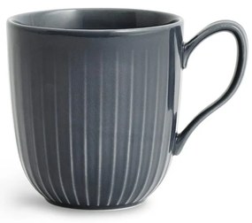 Antracitový porcelánový hrnek Kähler Design Hammershoi, 330 ml