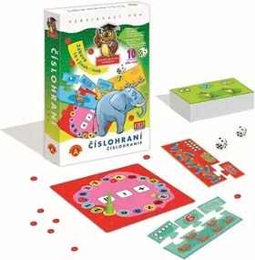 Pexi Číslohraní / 10 her v 1 / Vzdělávací hra / od 4 let