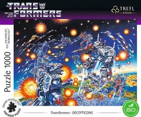 Trefl - Puzzle - UFT Transformers: Deceptikoni / 1000 dílků / 68.3 x 4